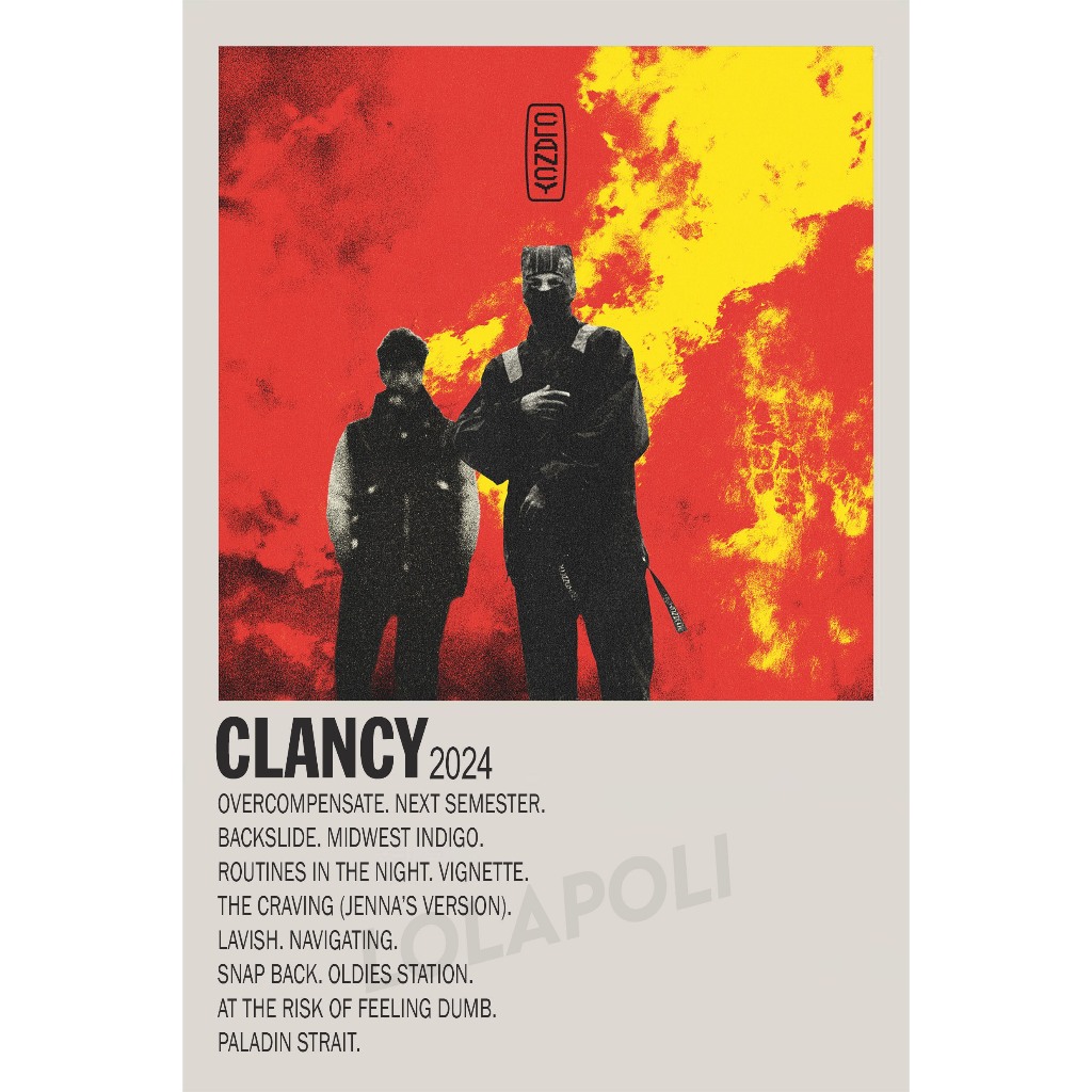 Clancy Album Cover Poster - Twenty One Pilots | Shopee Malaysia