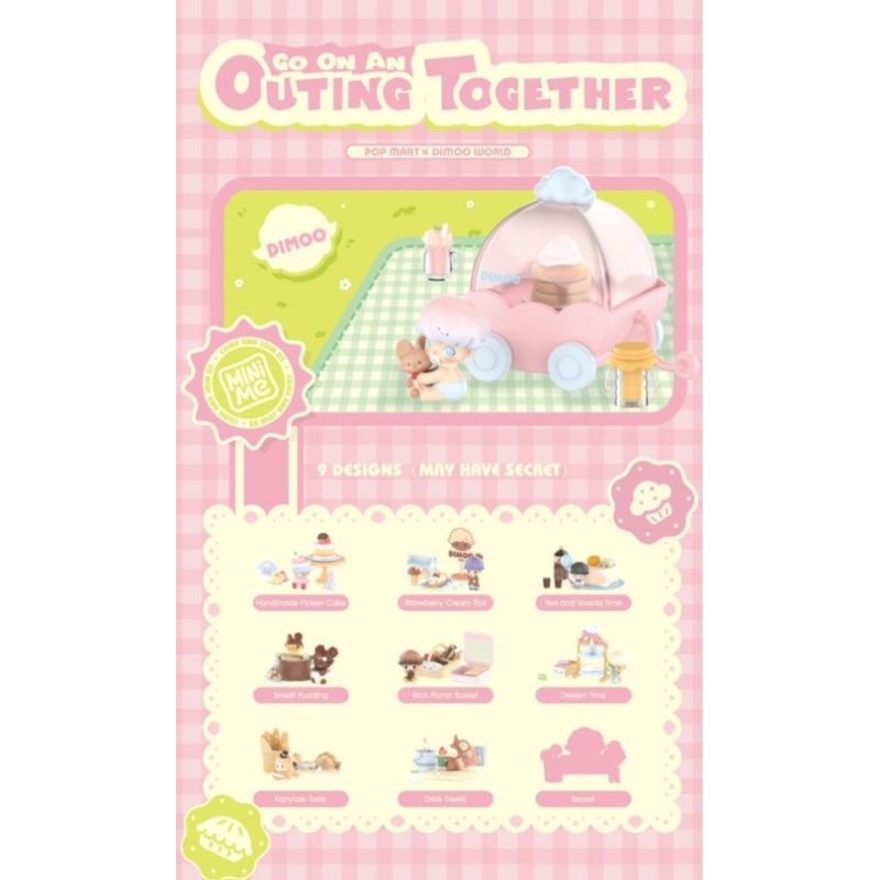 Blindbox DIMO OUTING TOGETHER POPMART | Shopee Malaysia