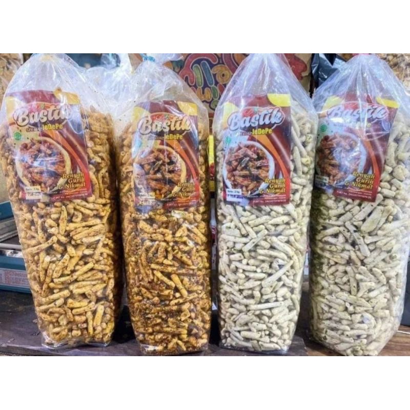 Basreng sticks 250 grams, basreng jedepe, bastik viral | Shopee Malaysia