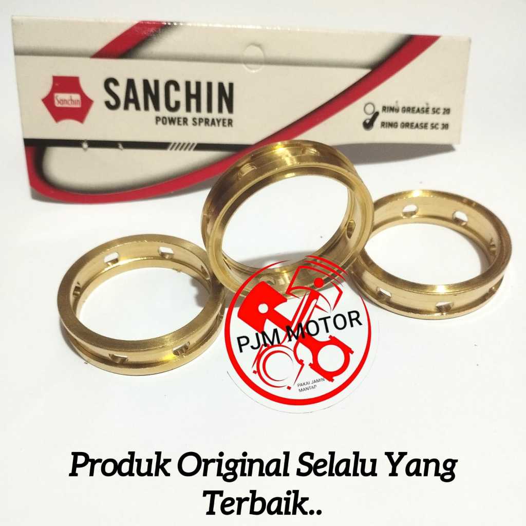 MESIN Sanchin SCN30 GREASE ring brass ring holder for power sprayer ...