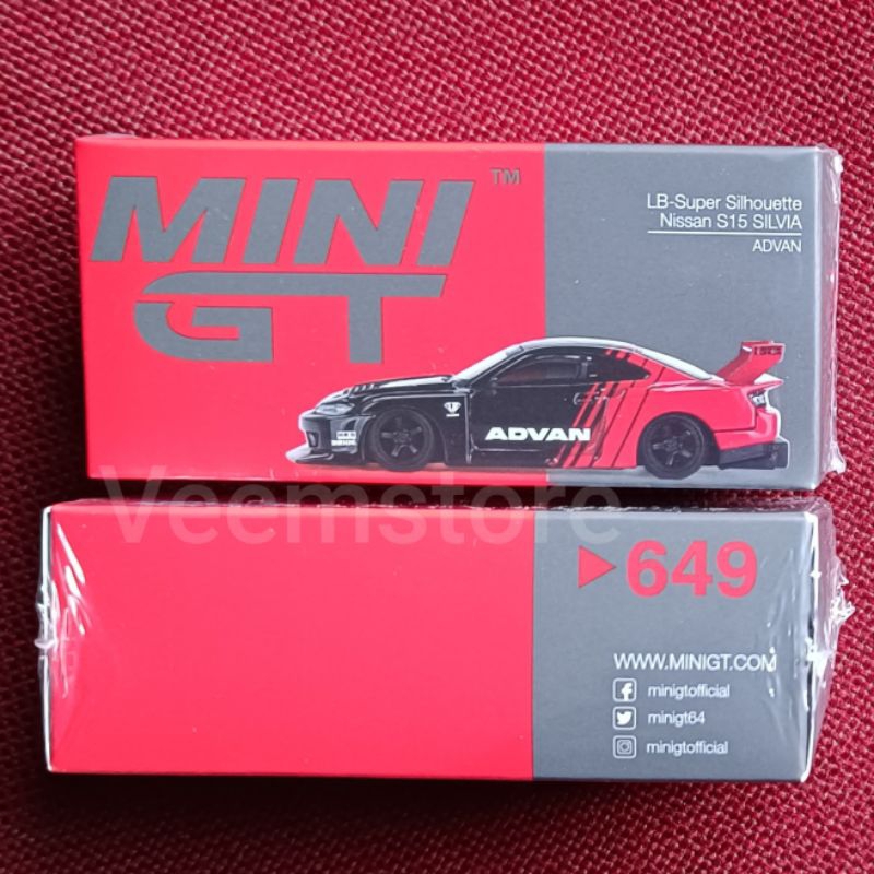 Die Cast 1:64 Nissan Silvia S15 LB-Super Silhouette Advan Racing ...