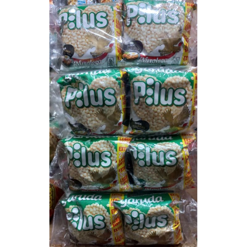 Garuda Pilus Fried Noodle Flavor 1 Pack Contains 10 Packs @19g | Shopee ...