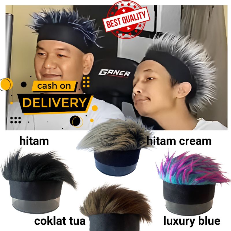 Premium Men's Hair Hat |Naruto Hat| Gojo Hat|Anime Hat|Korean Fur Men's ...