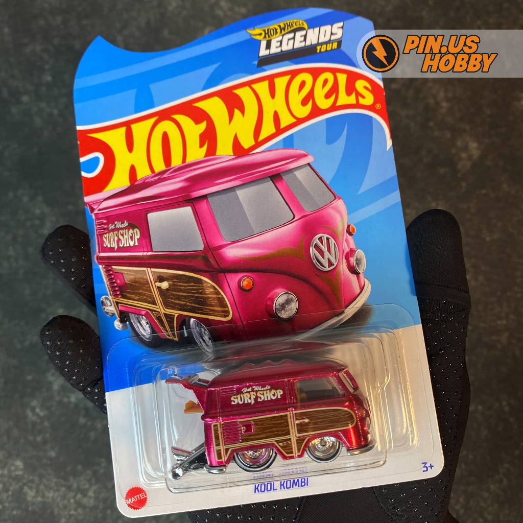 UNGU Hot WHEELS KOOL KOMBI LEGENDS TOUR 2024 SURF SHOP PINK PURPLE ...