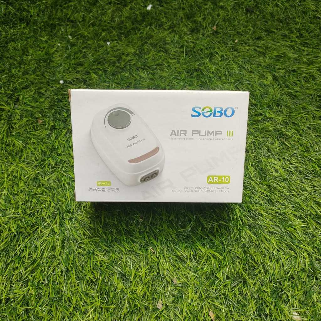 Air PUMP SOBO AIR PUMP III AR 10 Aerator 2 Holes Aquarium/Pond Aeration ...