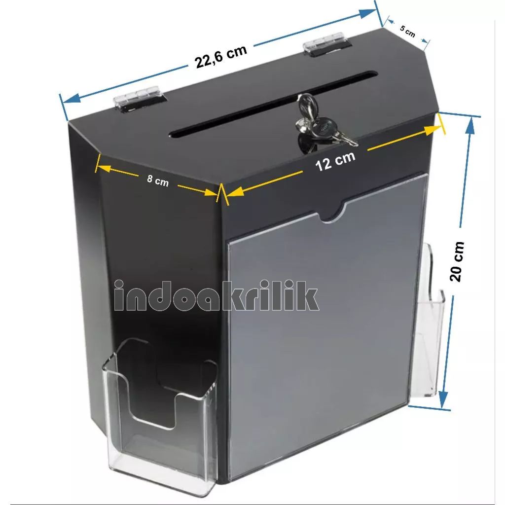 Prism style acrylic Suggestion Box | Shopee Malaysia