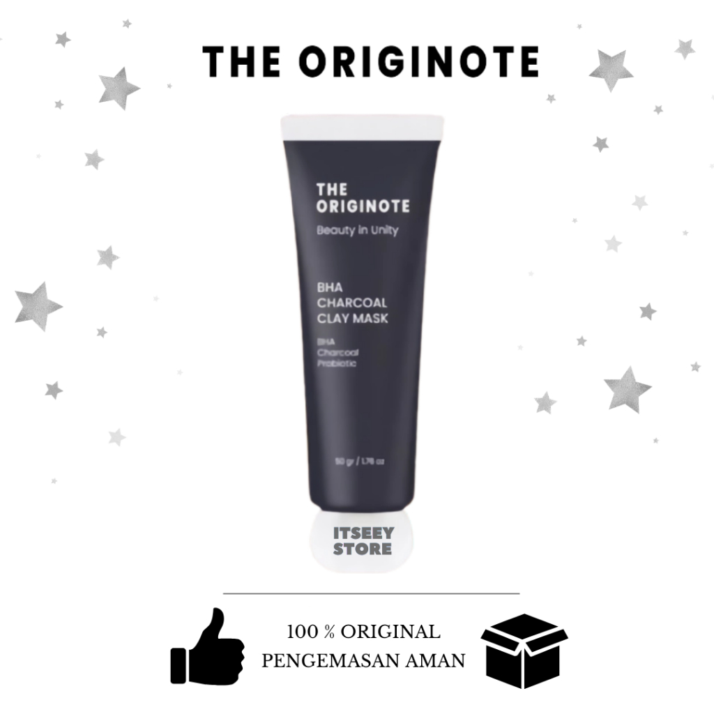 The Originote BHA Charcoal Clay Mask Brightens The Face, Caring for ...