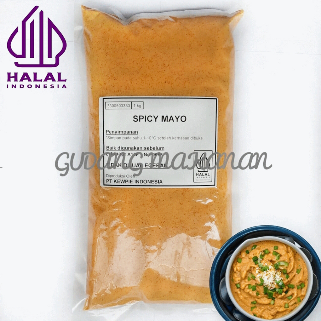 Kewpie Spicy MAYO 1 kg HALAL / Spicy MAYO | Shopee Malaysia