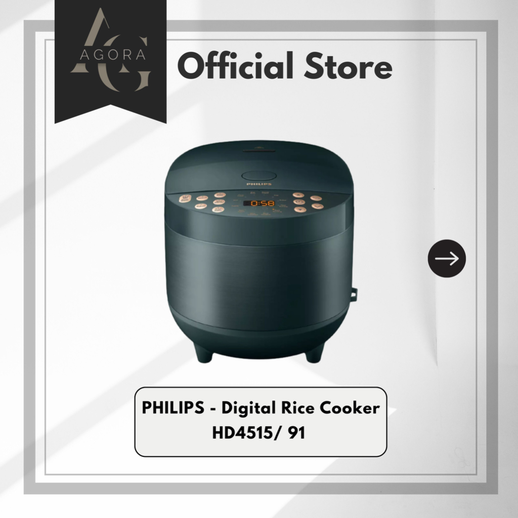 Philips - Digital Rice Cooker HD4515/91 || Rice Cooker | Shopee Malaysia