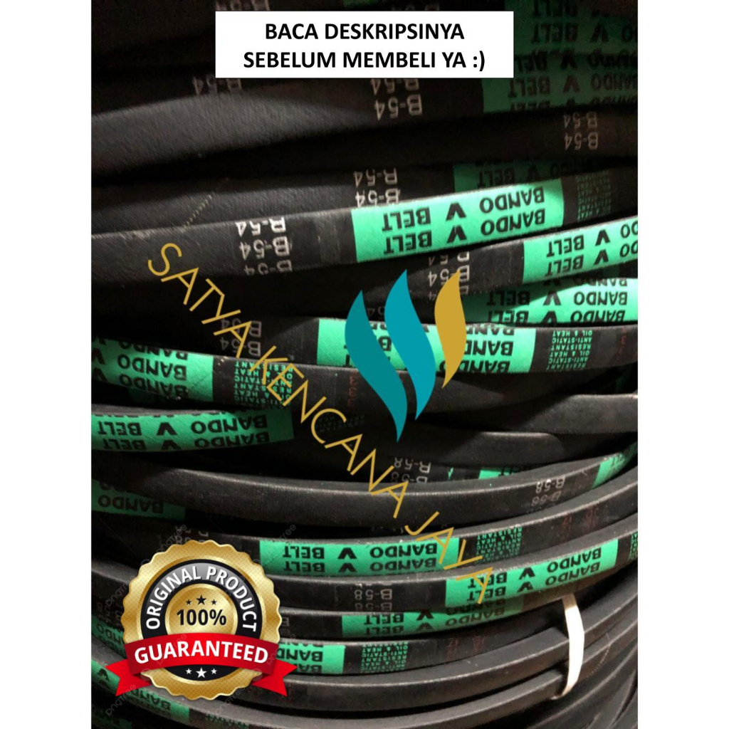 V-belt FAN BELT B50 B51 B52 B53 B54 B55 B56 B57 B58 B59 B60 MITSUBOSHI/BANDO/FUJI FAN BELT ...