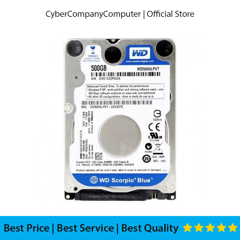 Laptop hard disk/hard disk/ Hdd 500 GB Slim 2.5 Inch | Shopee Malaysia