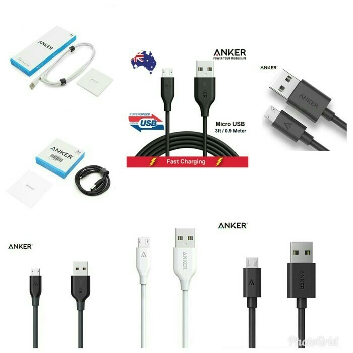Anker Micro Usb Data Cable 6ft / 1.3m HIGH SPEED Fast charging cable ...
