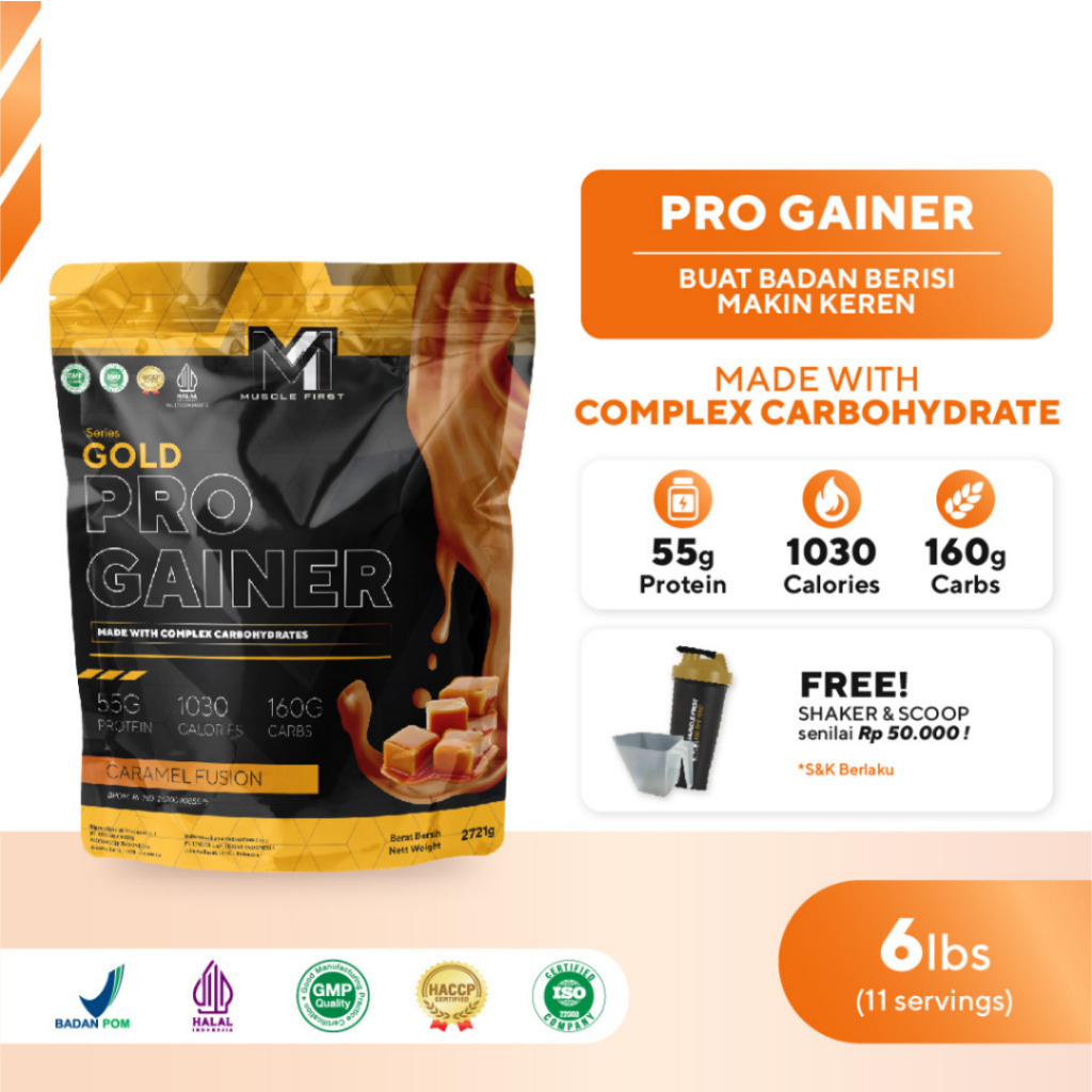Muscle FIRST Pro Gainer 6 Lbs / 2,7 Kg - Mass Gainer Weight Gain Gym ...