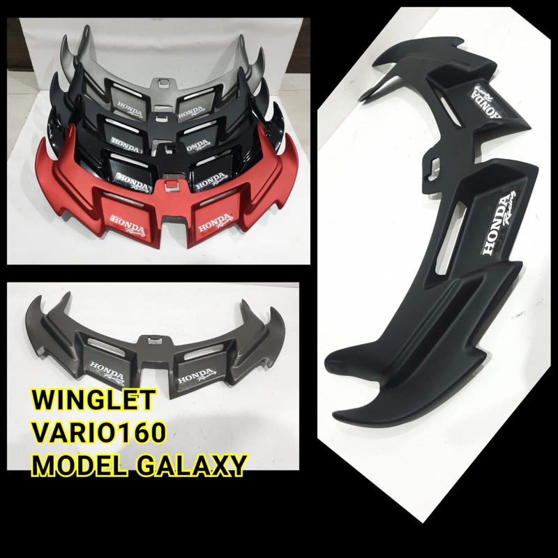 Winglet WINGLED MOTOR HONDA VARIO 160 ABS/VARIO 160 CBS GALAXY MODEL ...