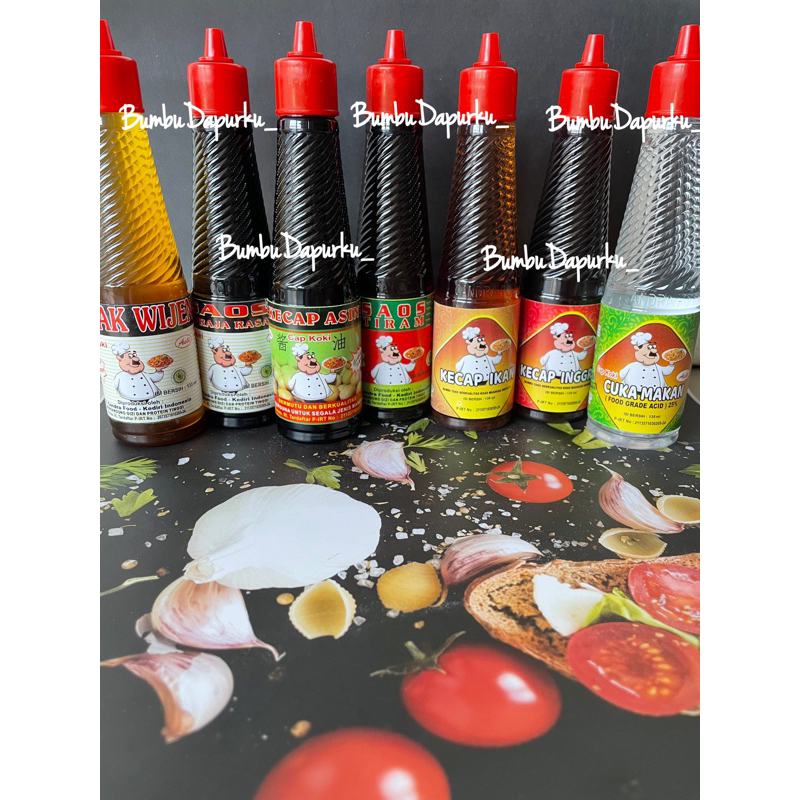 (6 Bottles) Cap Koki Raja Rasa / Sesame Oil / Salted Soy Sauce / Oyster ...