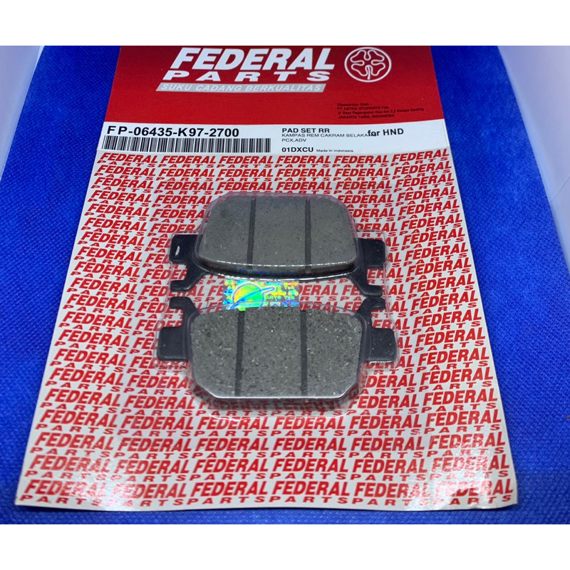 Federal K97 Rear Brake Pads (PCX, ADV) | Shopee Malaysia