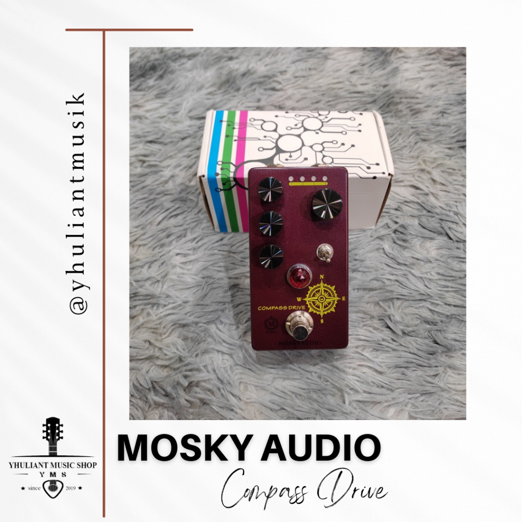 Mosky Audio M Series Compass Overdrive Guitar Pedal Effect | Shopee ...