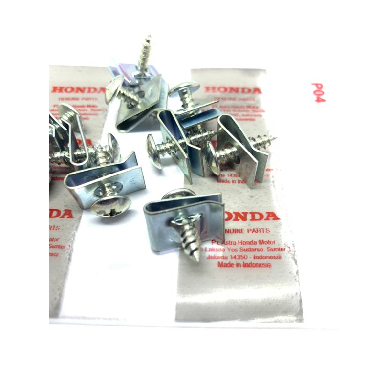 Body clip bolts for all original honda series motorbikes per 10 pcs ...