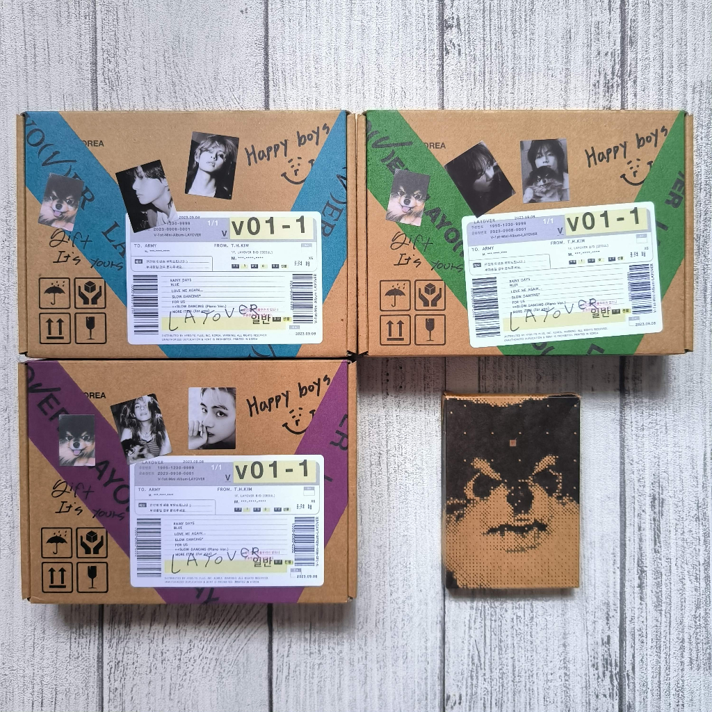 Bts V - LAYOVER [BOX/WEVERSE] ALBUM ONLY | Shopee Malaysia