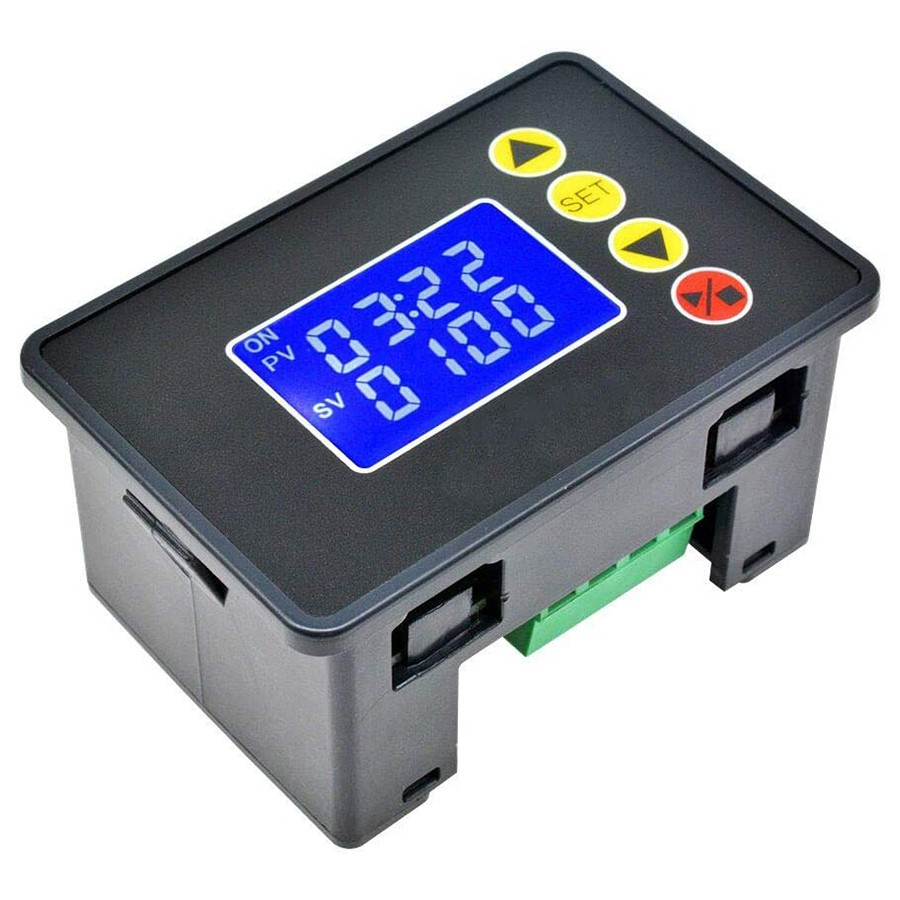Time Delay Relay LED Display Cycle Timer Control Adjustable AC 220V | Shopee Malaysia