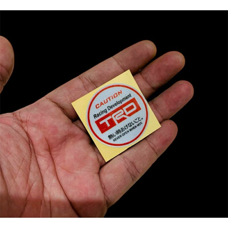 Radcap printcut sticker/radiator cap trd | Shopee Malaysia