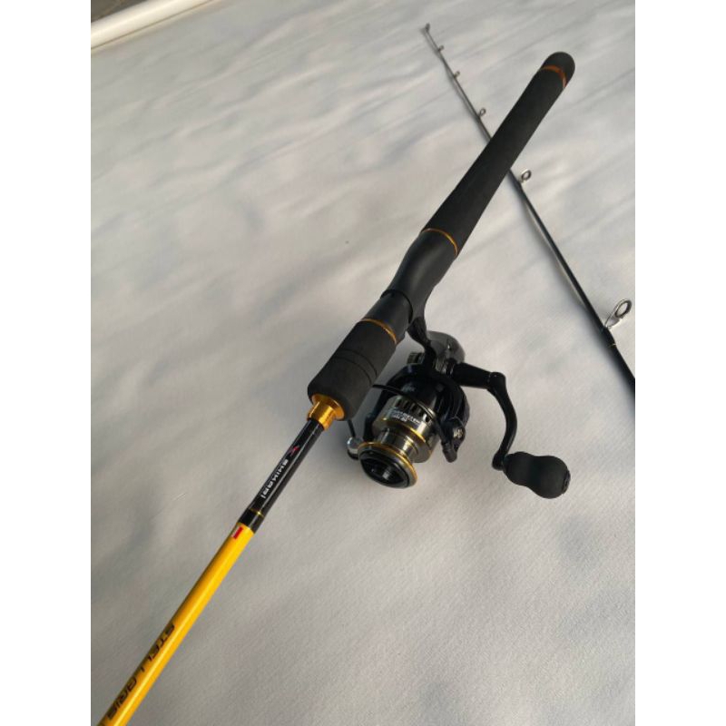 Daido Shikari 15kgreelkagurahe2000/3000 River Pond Fishing Rod and Reel ...