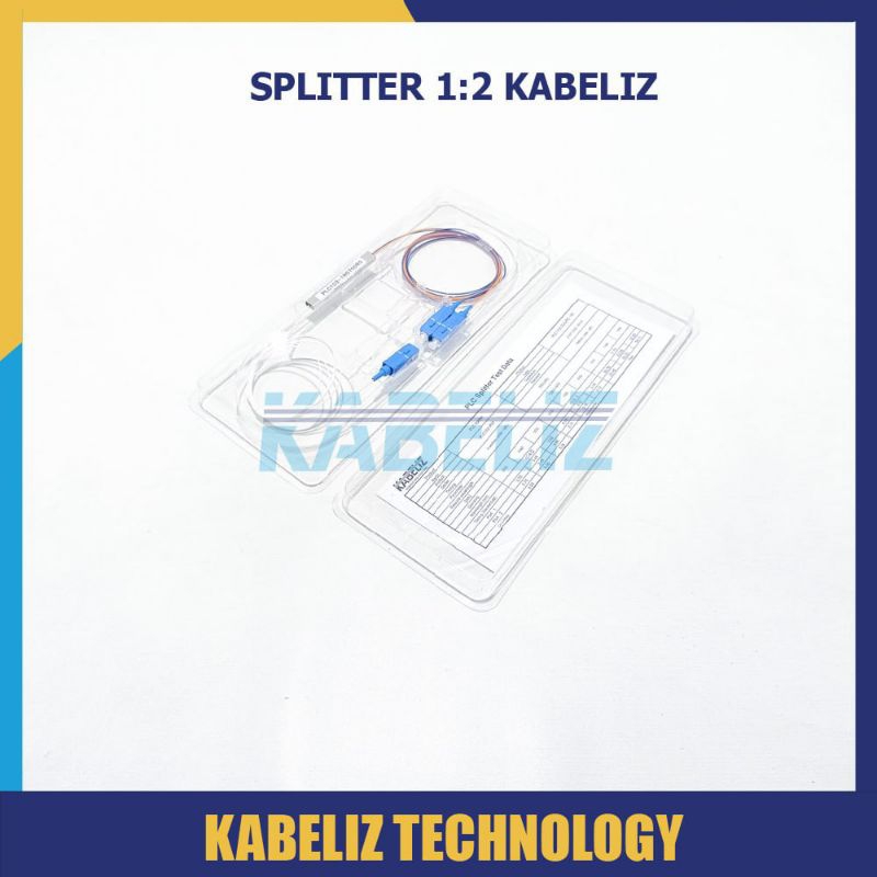 Plc splitter Passive ftth catv fiber optic 1x2 1*2 1/2 Not ratio 50:50 ...