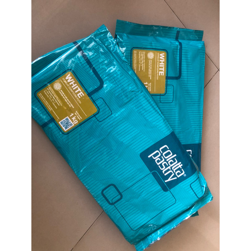 Colatta pastry compound 1kg (white / dark) | Shopee Malaysia