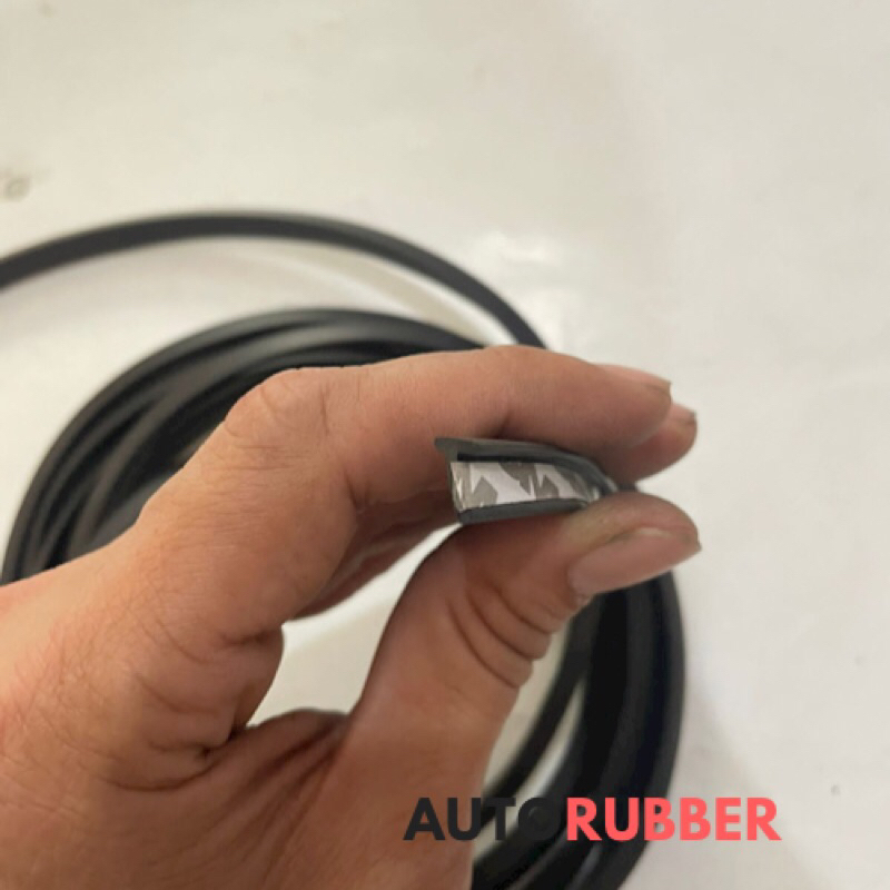HITAM Rubber List T fender rubber Bodykit Over fender Double Tape 3M ...