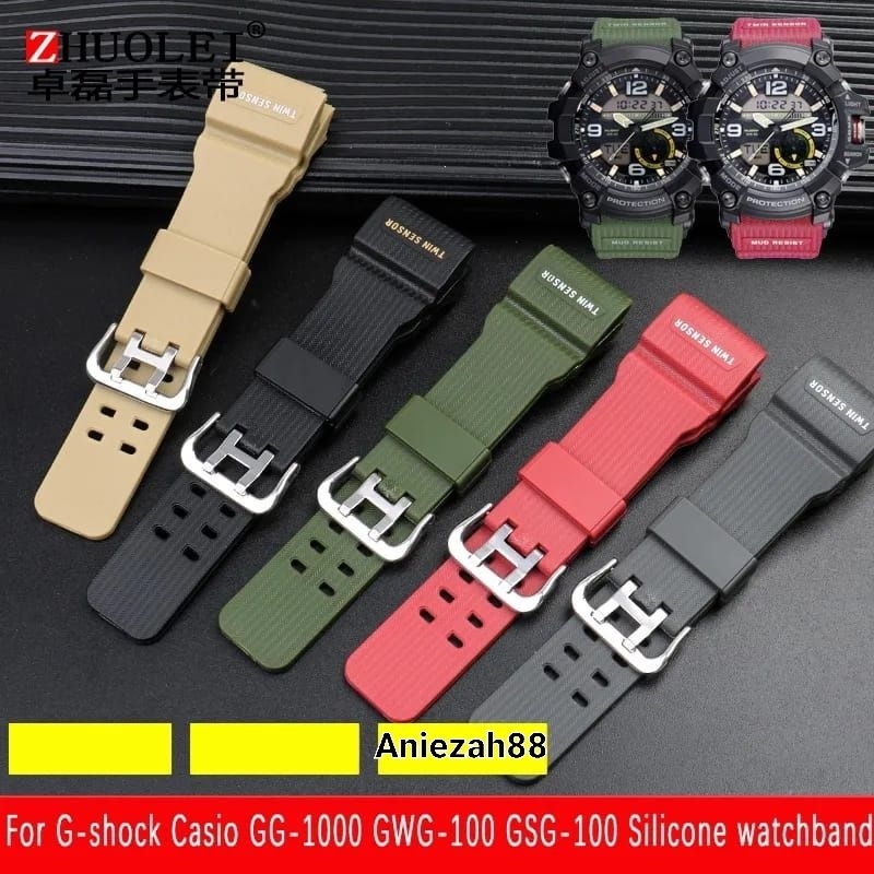 G-Shock GG1000 GG-1000 B-1000 GSG-100 Watch Strap | Shopee Malaysia