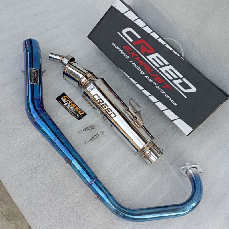 LOKAL 100% CREED EXHAUST ORIGINAL, GTX + DB KILLER, racing EXHAUST for ...