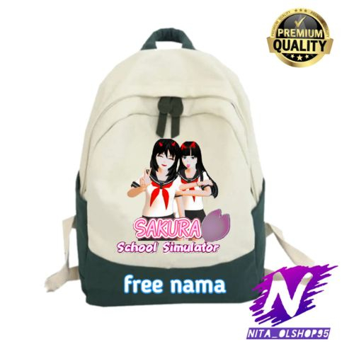Sakura school simulator Children's backpack sakura simulator backpack ...