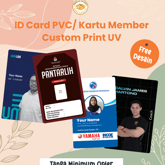 Id CARD PVC READY Design/ Member CARD/ NAME TAG/ MEMBERCARD/ Student ...