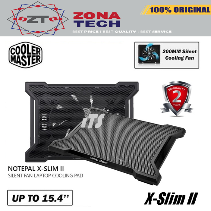 COOLER MASTER X-slim II Notepal Master Cooler | Notebook Cooler Fan ...