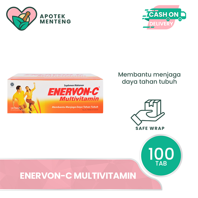 Enervon-c Multivitamin Box Of 25 Strips | Shopee Malaysia