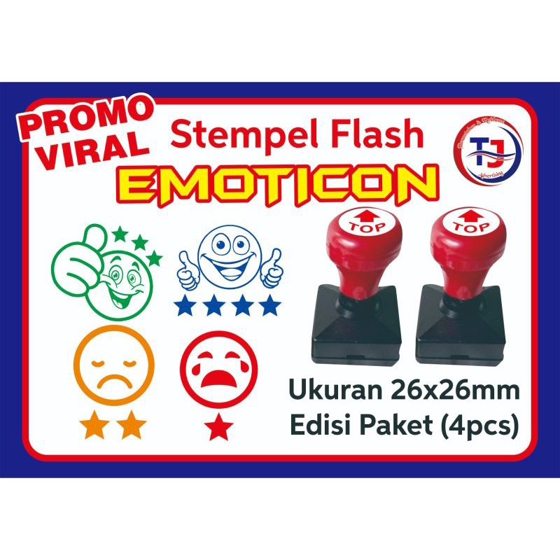 Emoticon Stamp, Teacher Assessment, Flash Stamp, Paud Automatic Stamp,TK,SD, | Shopee Malaysia