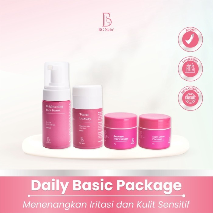 Bgskin Facial PACKAGE BG SKIN BRIGHTENING Sensitive ACNE LUXURY Spots ...