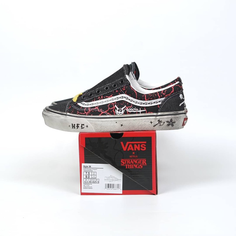 Vans Authentic x Stranger Things "Netflix" | Shopee Malaysia