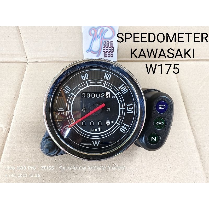 Original Kawasaki W175 W 175 Kilometer Speedometer | Shopee Malaysia
