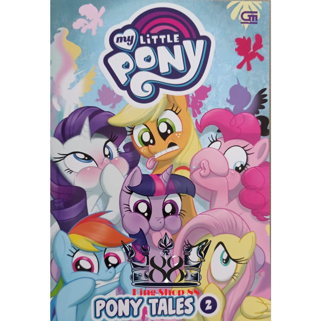 My Little Pony Children's Comic Story Book "Pony Tales 2" (Contains 3 ...