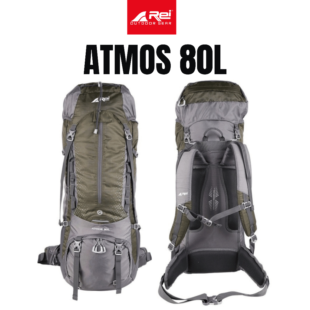 Rei Backpack Carrier Atmos 80 Liter Backpack Arei Outdoorgear Keril ...