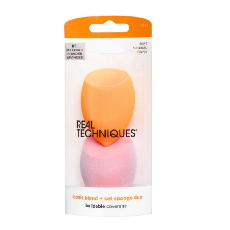 Real Techniques 1993 Miracle Complexion Sponge+Miracle Powder Sponge ...