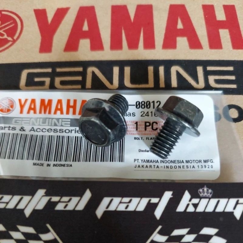 STANDING HANDLE BOLT, ORIGINAL YAMAHA RXZ HORN BOLT 95827-08012 / 95817 ...