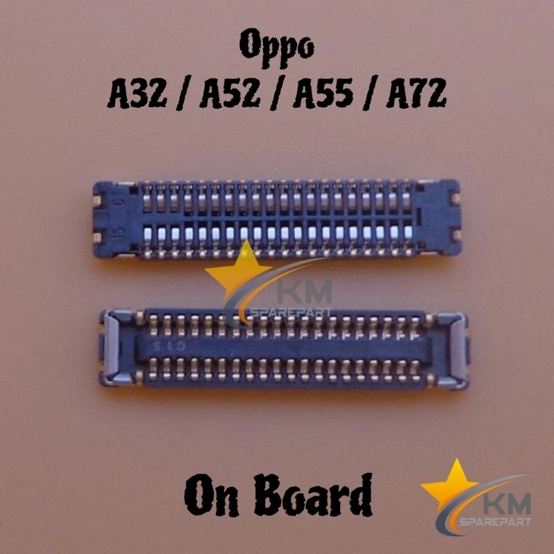 MESIN Lcd Connector Oppo A32 A52 A55 A72 Fpc Lcd Connector Socket On ...