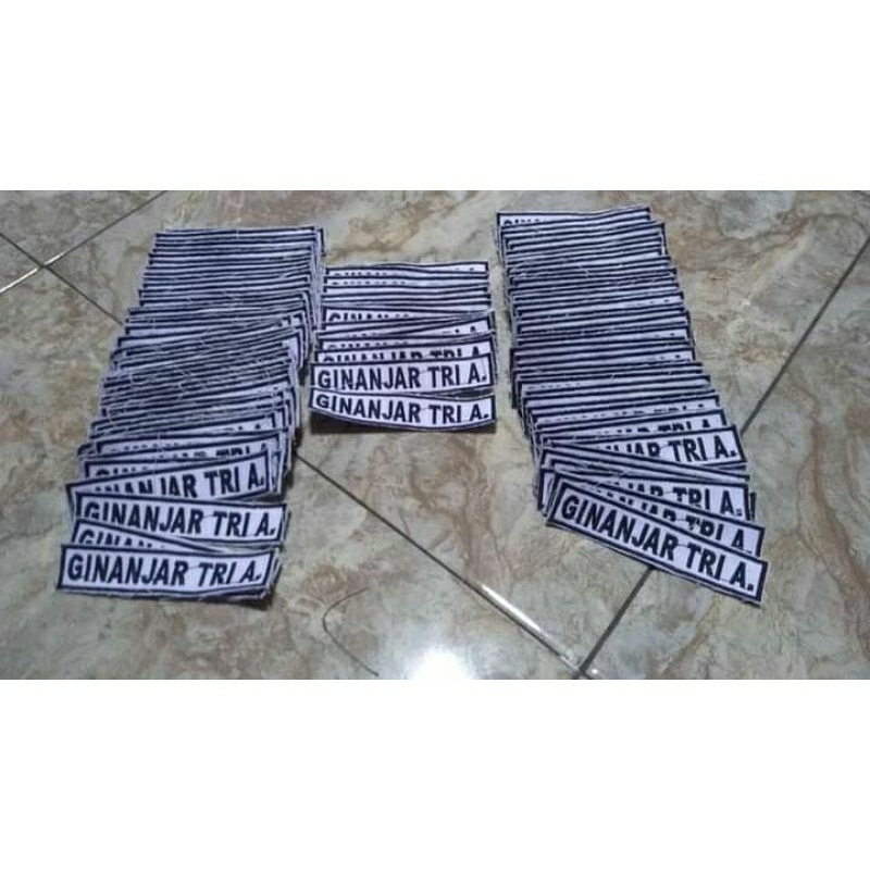 School Uniform Chest Name Embroidery | Shopee Malaysia