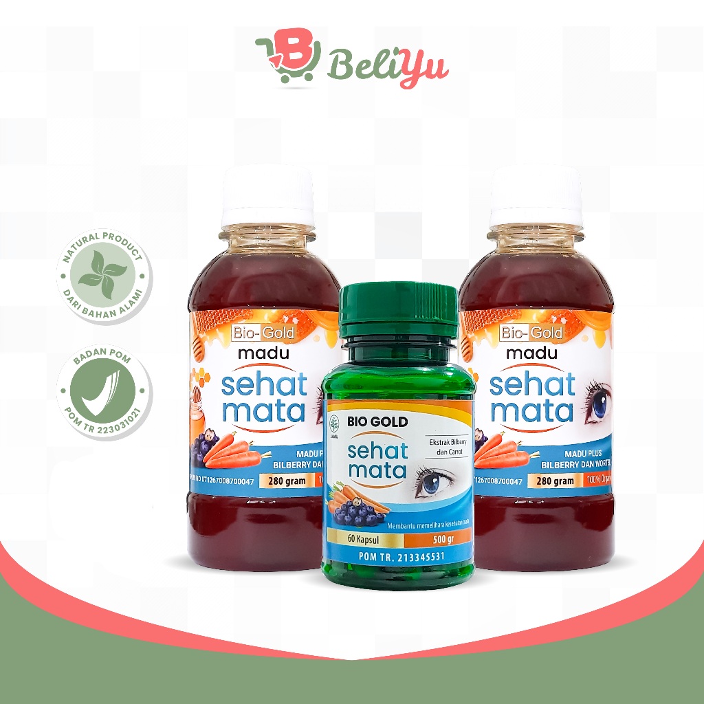 MATA (Package Bundling Healthy Eyes 2 Bottles Of Honey And 1 Bottle Of ...