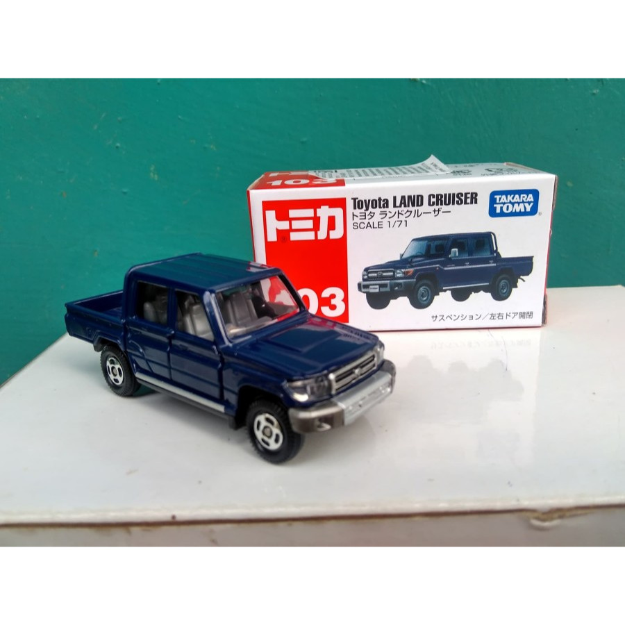 Tomica Regular No.103 Toyota Land Cruiser Takara Tomy Miniature Diecast Car Pick up Car Kids ...
