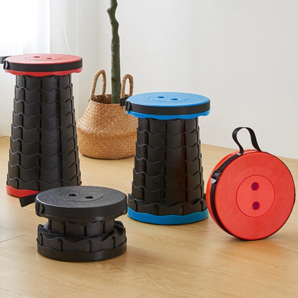 Portable Folding Stool - Round Folding Chair - Deli Rainbow Chair ...