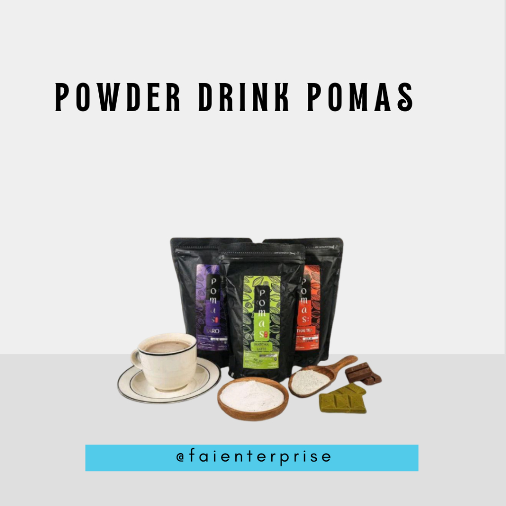 Pomas Powder Drink / Flavored Drink Powder / Boba Bubble Drink 500 ...