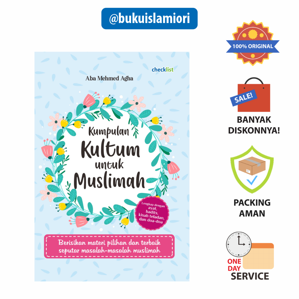Islamic Religious Book Collection Of Kultum For Muslimah (Aba Mehmed ...